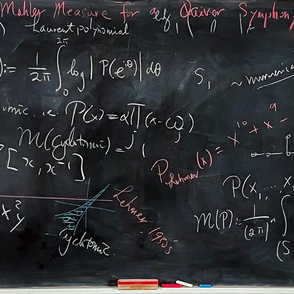 The art of blackboards | London Institute for Mathematical Sciences